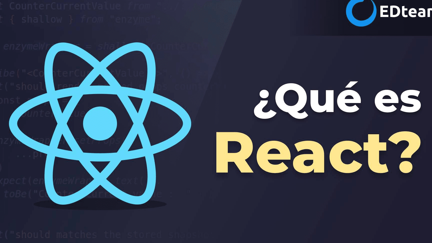 ᐈ Que es react y por que deberias aprenderlo ️ ED