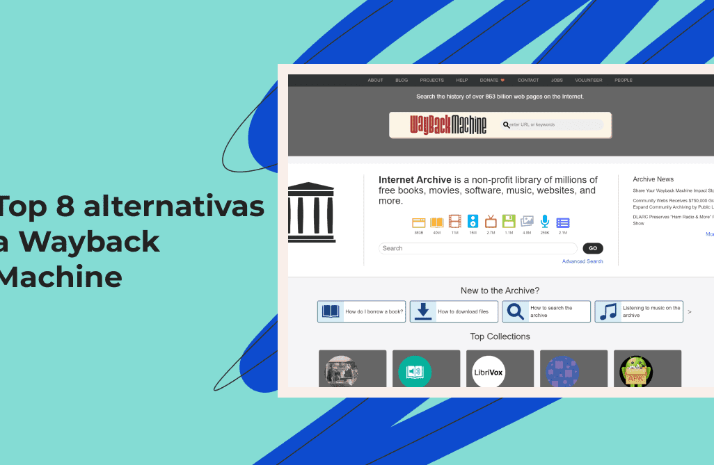 ᐈ Explora la Historia Web con Wayback Machine ️ ED