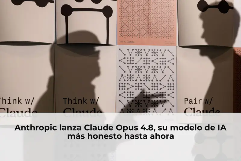 ᐈ Anthropic lanza Claude Opus 4.8, su modelo de IA más honesto hasta ...